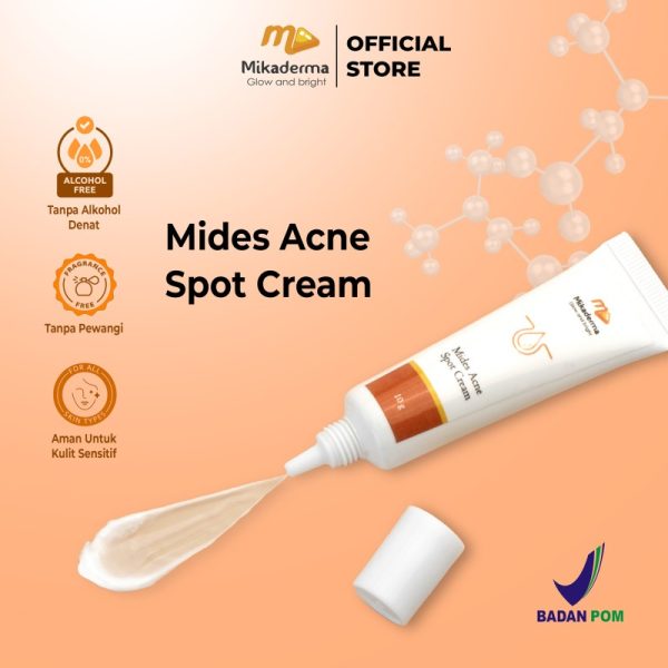 Mikaderma Mides Acne Spot Cream (Krim Jerawat) - Mikaderma
